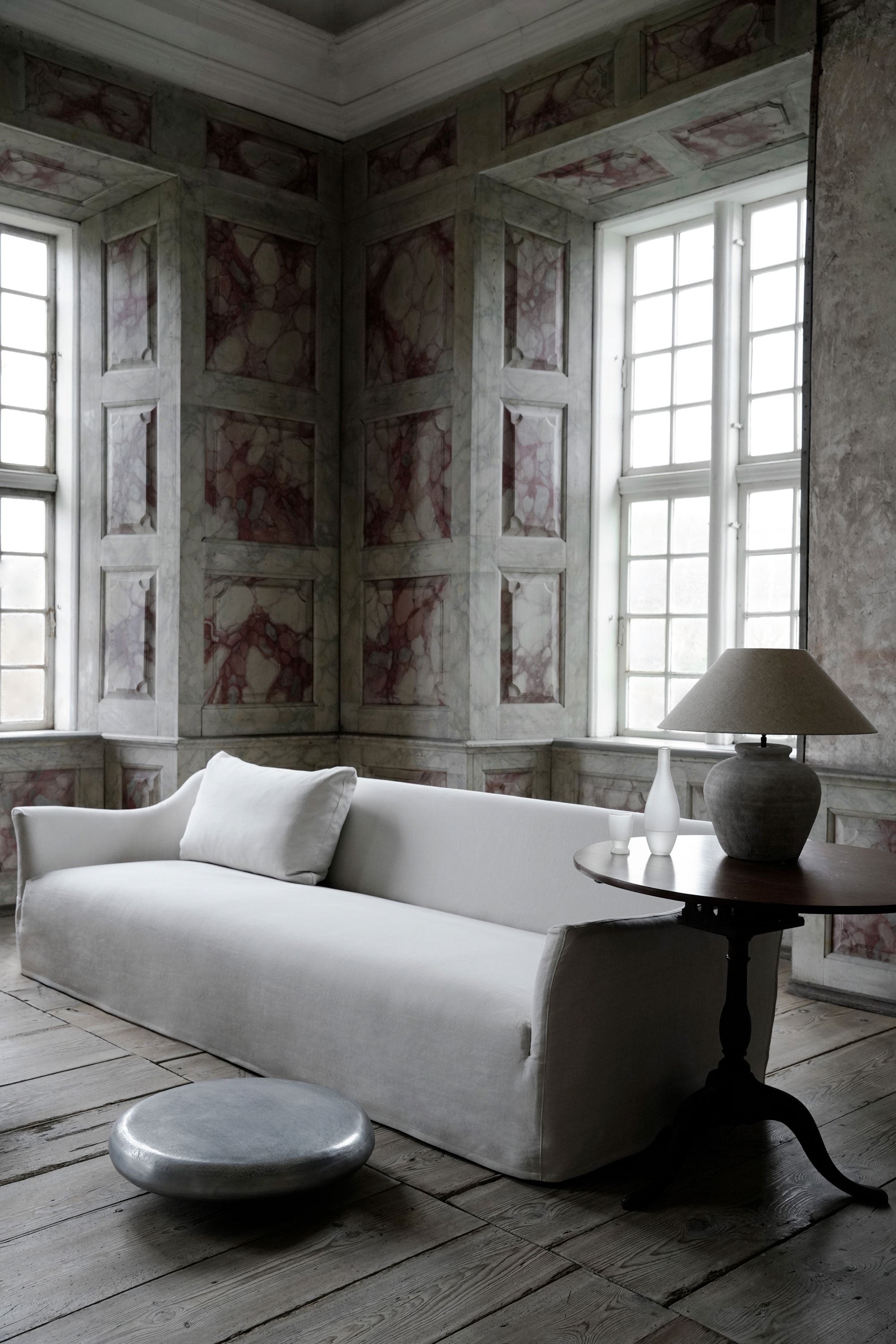 "Round Aluminum Table Small" by Oliver Gustav – Studio Oliver Gustav